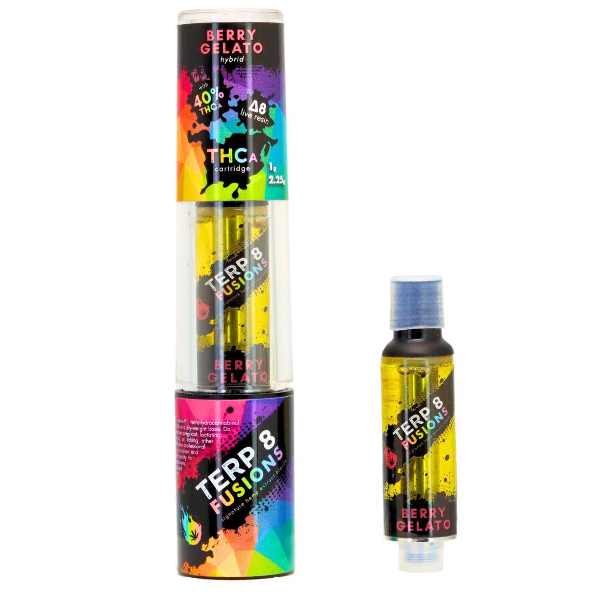 Terp 8 - 2.25g THCA + D8 Live Resin Cartridge (6ct.)