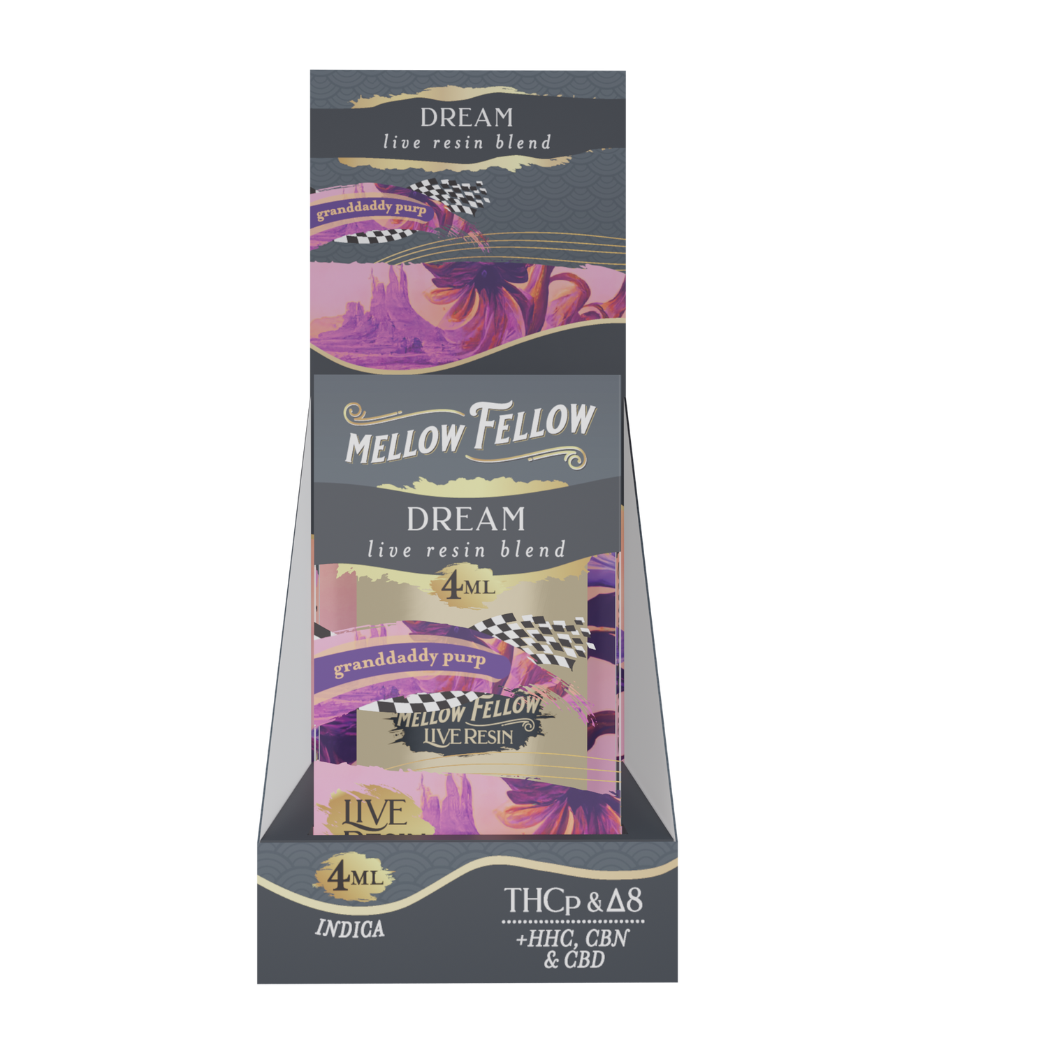 Live Resin Dream Blend 4ML Disposable Vape 6ct.